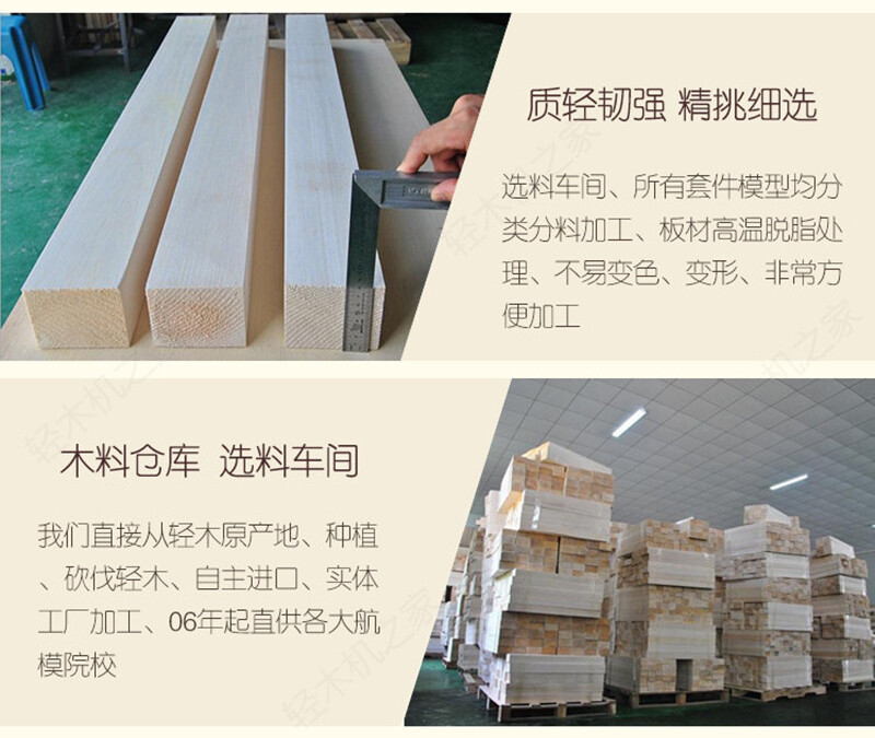 Sunbird Glider RC Model Airplane Balsa Wood Fixed Wing DIY KIT Wingspan ...