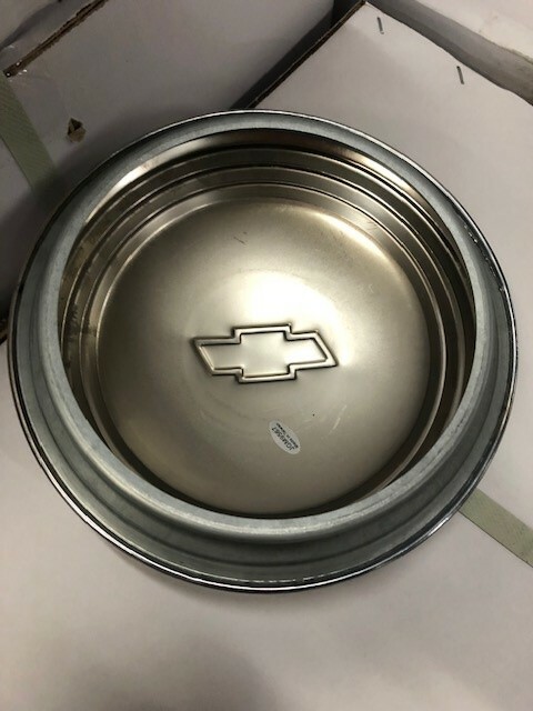 Chevy Corvette Rally Wheel Baby Moon Bowtie Center Caps Set of 4 GM ...