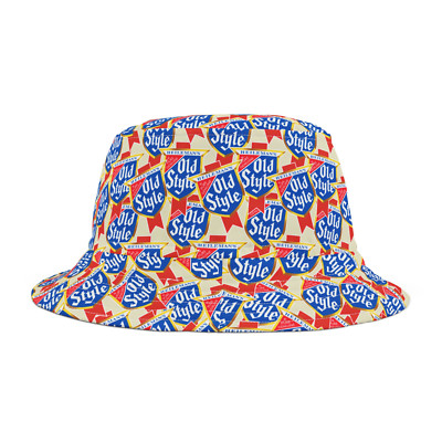 Vintage Heileman's Old Style Beer Bucket Hat S/L Sizes - Retro Hat Made ...