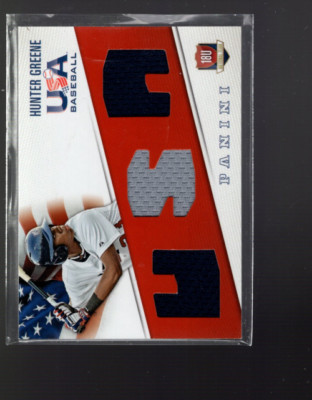 B0063-2015 USA Baseball 18U Équipe Nationale Maillots #10 Hunter Greene ...