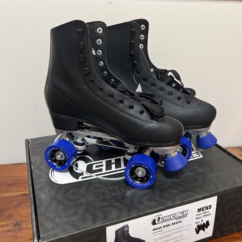 Chicago Rink Roller Skates Men's 9 Speed Lace Hooks & Adjustable Trucks ...