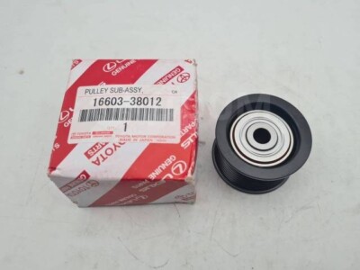Genuine Toyota (2007-2022) & Lexus (2008-2023) Pulley S/A Idler Belt ...