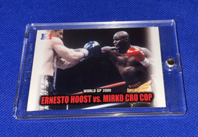Mirko Cro Cop Ernesto Hoost K-1 World GP 2000 Epoch Trading Card UFC ...