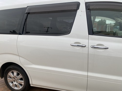 TOYOTA ALPHARD RIGHT REAR DOOR, 1ST GEN, NON-MOULD TYPE, 2002-2008 ...