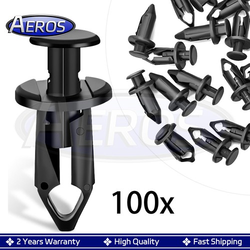 100pcs NEW ATV Retainer Clips Push Pin Splash Guard Body Panel For ...
