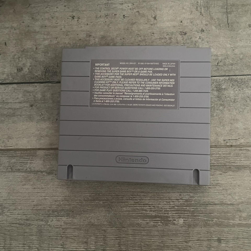 Authentic SNES Super GameBoy Game Boy Adapter Super Nintendo Model SNS ...