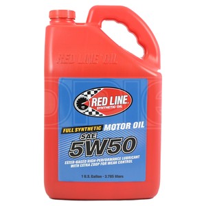 RED LINE High Performance Synthetic Motor Oil 5W-50 5W50 1 US Gallon 3. ...