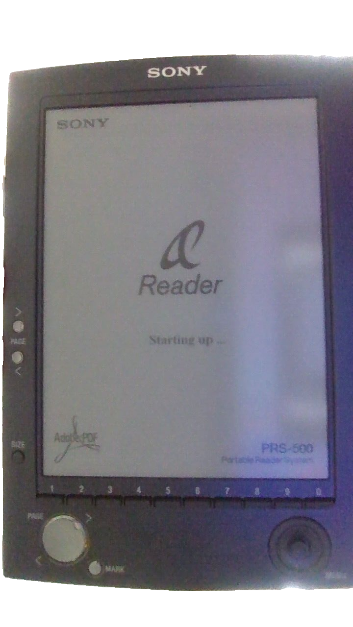 Sony PRS-500 6" LCD Screen DC 5.2V Portable e Reader **SPECIAL PRICING ...