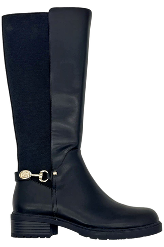 Giani Bernini Women's Barnibee Knee High Riding Boots Black | eBay