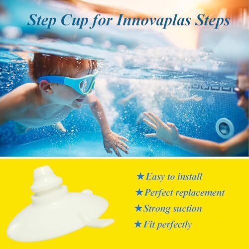 Pool Step Suction Cups Replacement for Innova Plas Ladder Above Ground ...