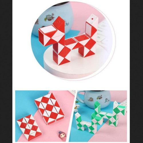 24 Section Puzzle Foldable Magic Ruler Children Folding Deformation ...