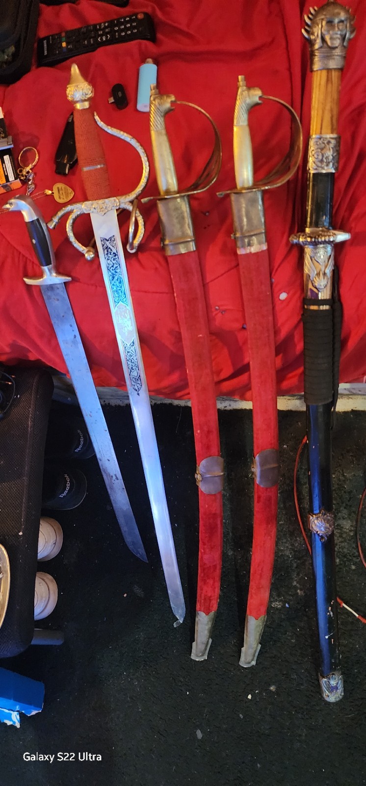 Authentic Military Swords Lot - Used Collectible Swords for Sale