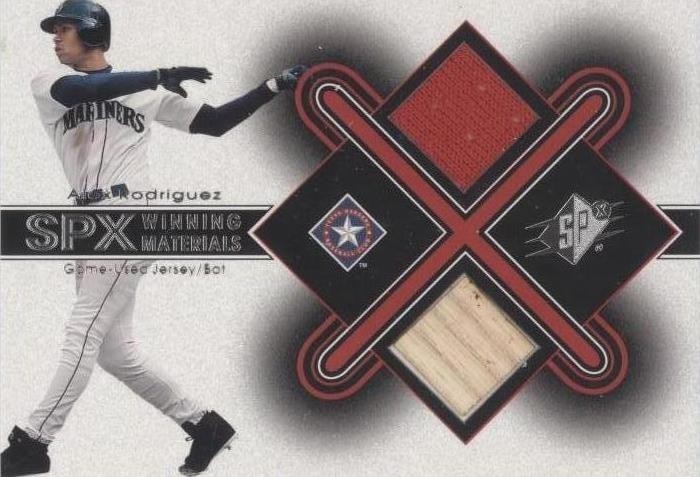 2001 SPx - Winning Materials Alex Rodriguez #AR1 (MEM) for sale online ...