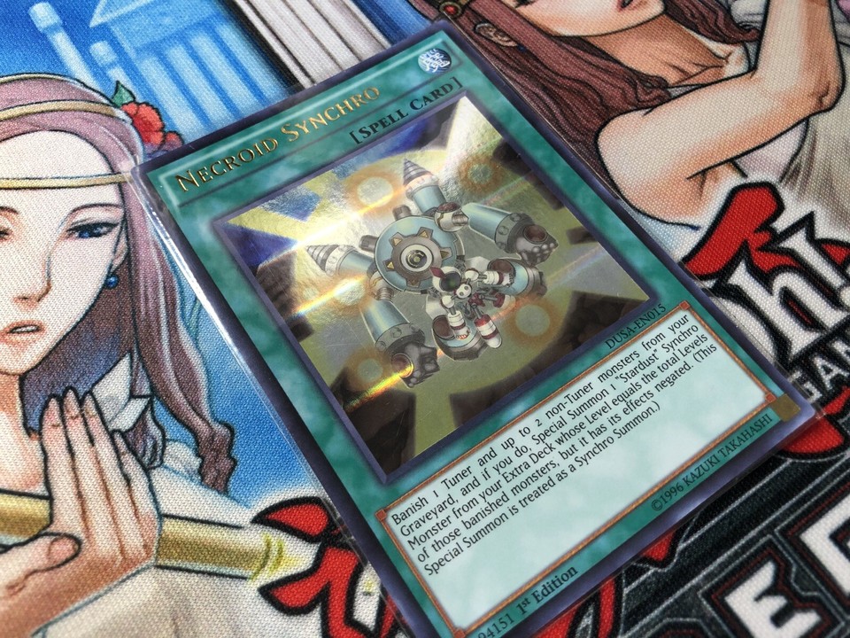 yugioh Necroid Synchro ultra rare 1st edition DUSA-EN015 | eBay