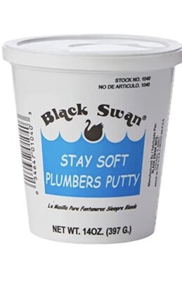 Black Swan stay soft plumbers putty 14oz | eBay