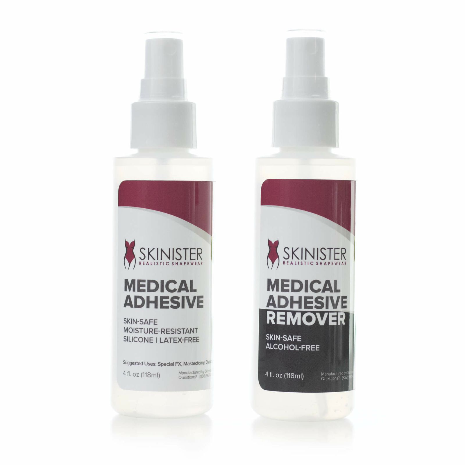 Skinister Prosthetic Medical Adhesive - Skin Safe for Ostomy ...