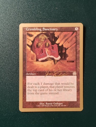 Crumbling Sanctuary - Jon Finkel - 2000 ~ Near Mint World Championship ...