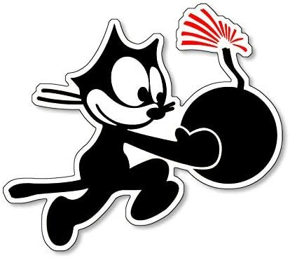 3 inch Felix Right Running Fighting 31 Sticker (Logo Small Squadron ...
