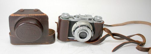 VINTAGE WIRGIN EDINEX CAMERA AND CASE FOR PARTS OR REPAIR | eBay