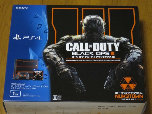 PS4 Call of Duty Black Ops III 3 Limited Edition 1TB Box Console [BOX ...