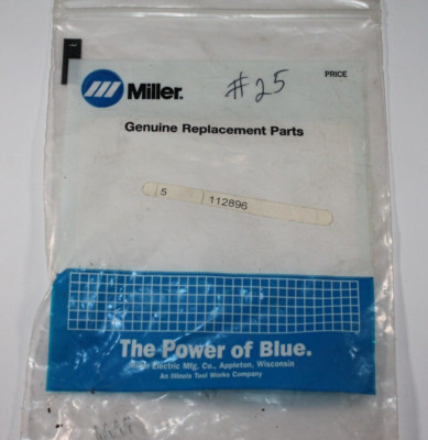 Miller 112896 SPRING, CPRSN .240 OD X .020 WIRE X .437 PLD 5pc NOS (Loc ...