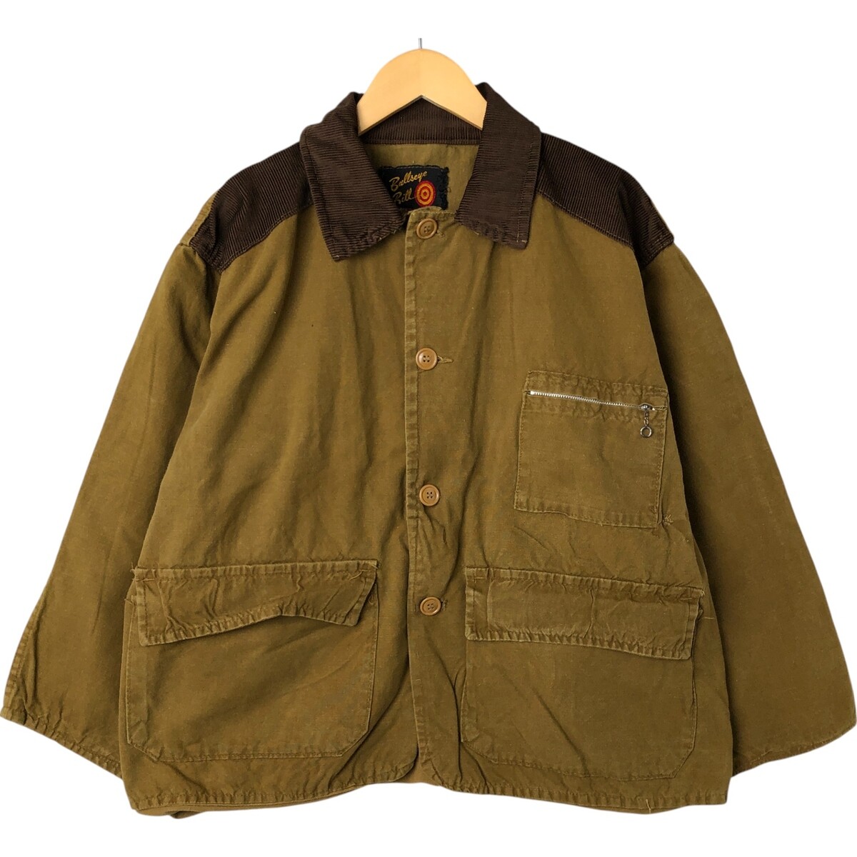 60s-70'S BULLSEYE BILL Shooting Jacket Men's XL Vinta… - Gem