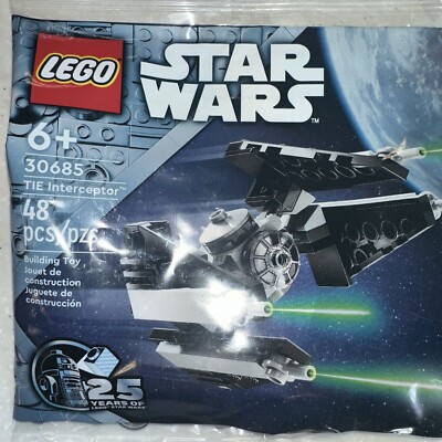 LEGO STAR WARS 30685 TIE INTERCEPTOR 25th Anniversary Polybag Limited ...