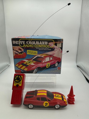 Vintage 1978 Mattel Drive Command Radio Control Ferrari 512 Racer NOT ...