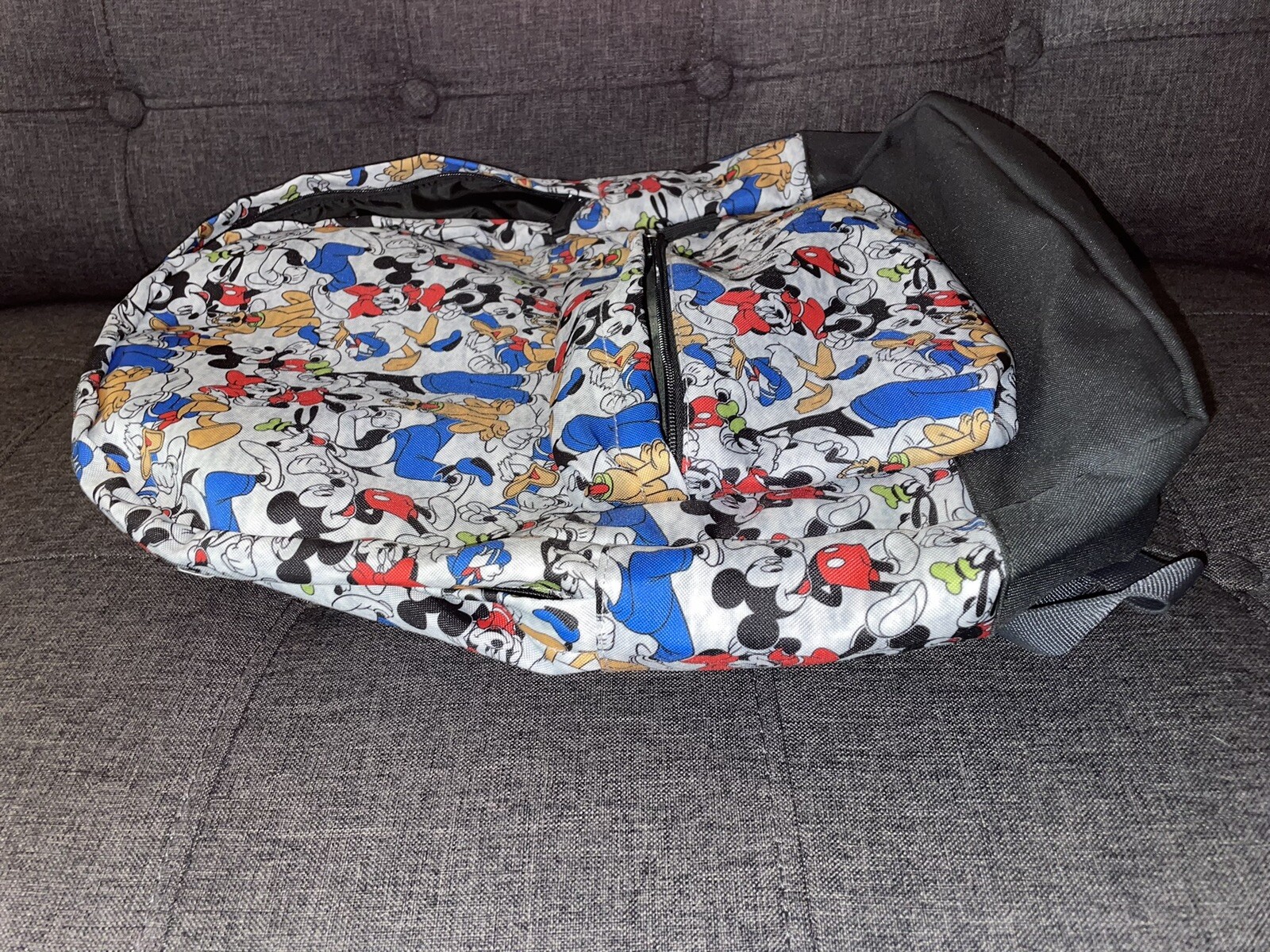 Disney Store Mickey Mouse Adult Backpack Bag Minnie, Goofy, Donald Duck ...