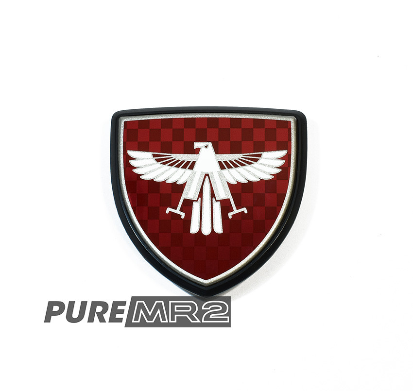 MIDSHIP RUNABOUT EAGLE BONNET HOOD BADGE EMBLEM - GENUINE TOYOTA - AW11 ...