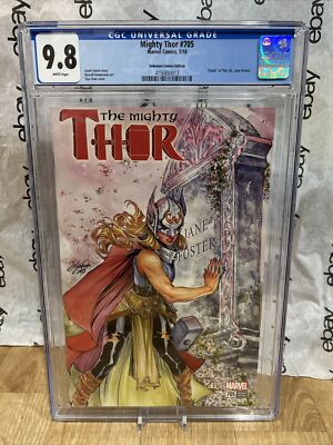Mighty Thor #705 CGC 9.8 Unknown Comics Exclusive Death of Jane Foster ...