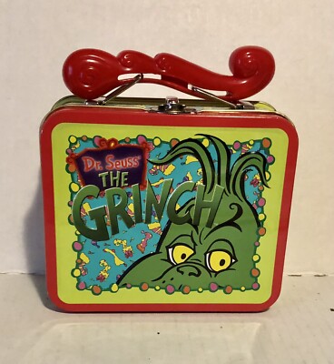 Dr.Seuss “How the Grinch Stole Christmas" Mini Tin Lunch Box 2000 ...
