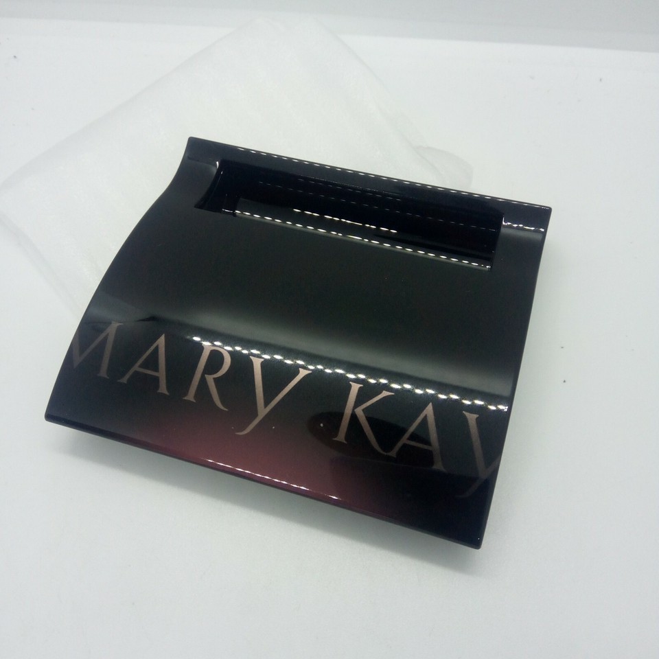 Mary Kay Compact 017362 Makeup Case Unfilled Magnet Black - NEW ...