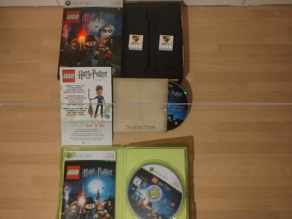 Microsoft Xbox 360 BUNDLE GAME LEGO KINECT MINECRAFT DIRT COD HALO ...