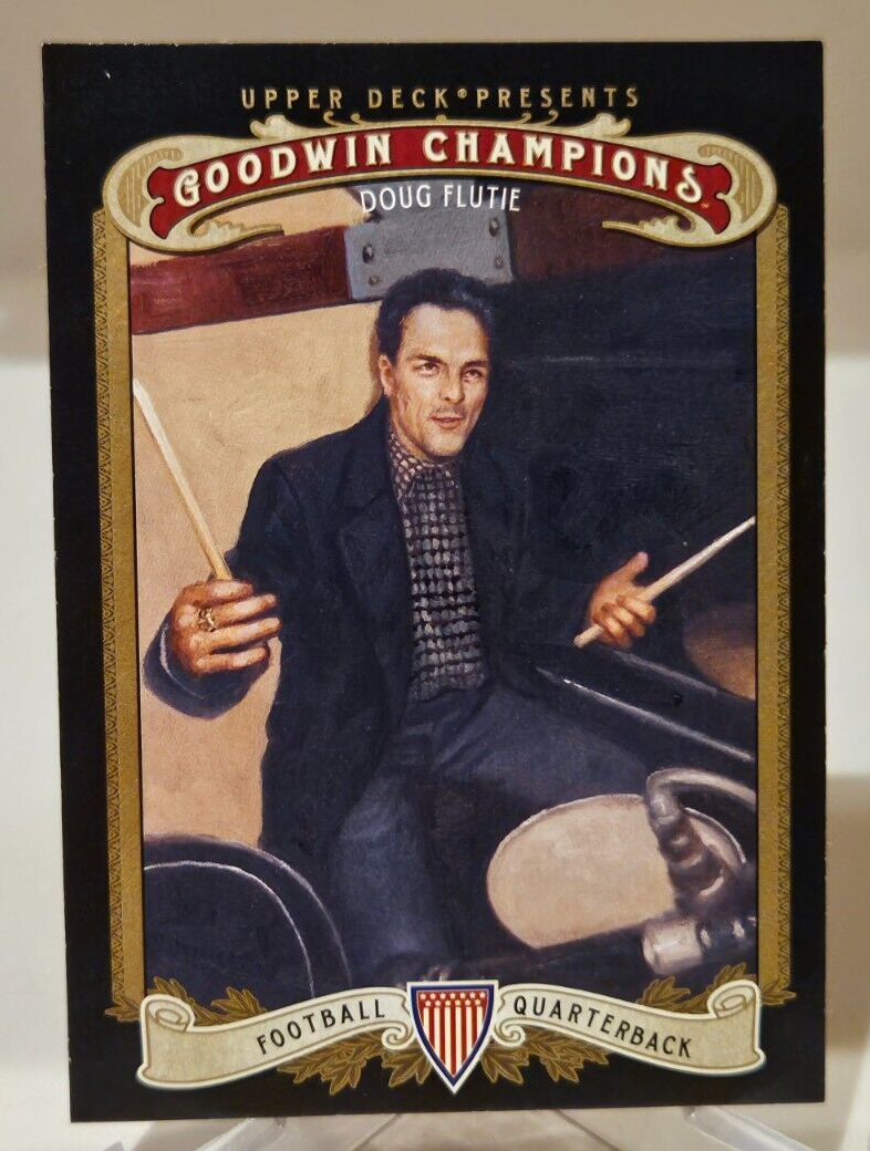 2012 Goodwin Champions DOUG FLUTIE #136 | eBay