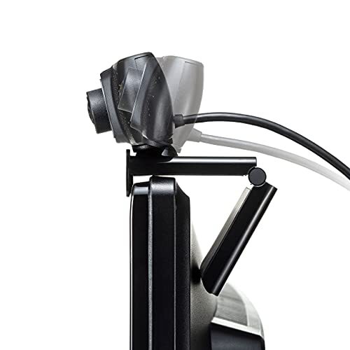 Sanwa Supply Wide Lens Web Camera for Conferences (3m Long Cable Type ...