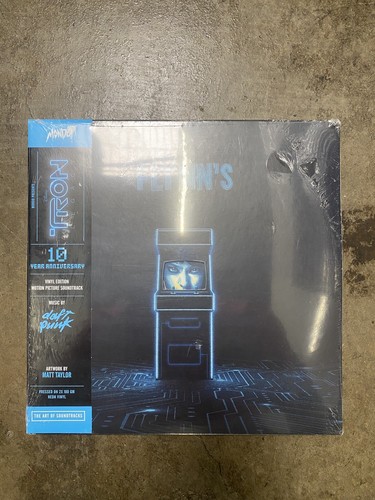 Tron Legacy Motion Picture Soundtrack 2 180g Neon Colored Vinyl Mondo ...