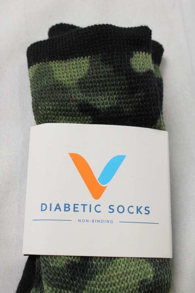 Viasox Unisex Diabetic Non-Binding Socks Assorted Colors/Sizes/Styles ...