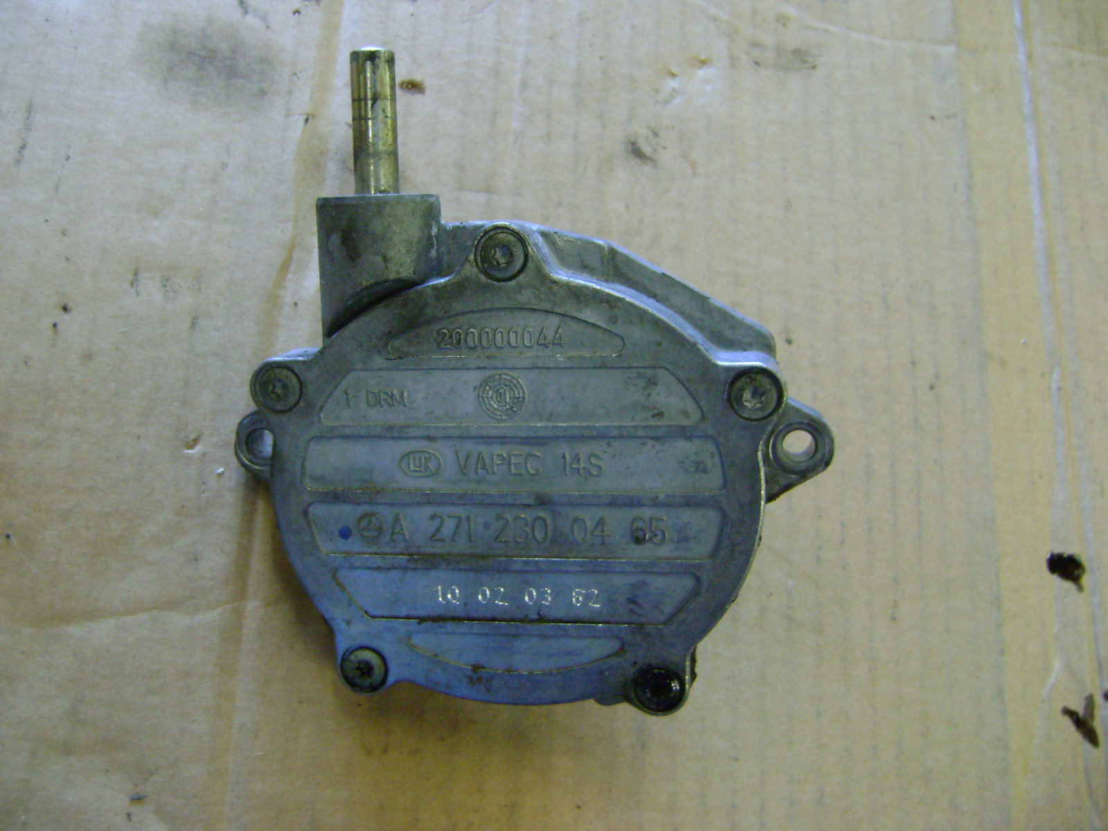 MERCEDES BENZ W203 C230 Engine Brake Vacuum Pump 2712300465 Rebuilt for ...