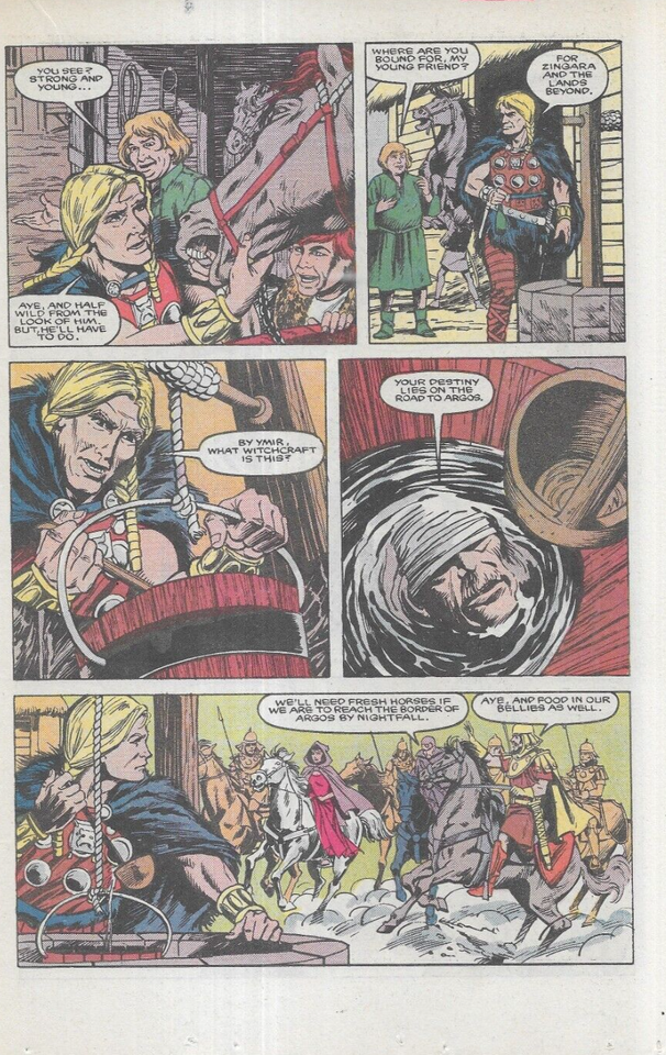 Conan the King Comic 35 Copper Age First Print 1986 Don Kraar Hunt ...