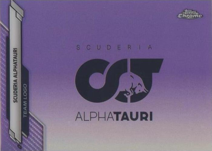 2020 Topps Chrome Formula 1 - Team Logos Scuderia AlphaTauri #117 ...
