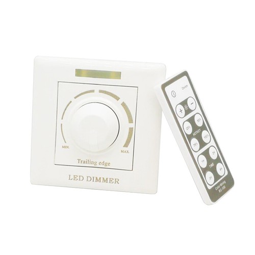 300W Dimmer Switch Remote Control LED Light Brightness Adjuster ...