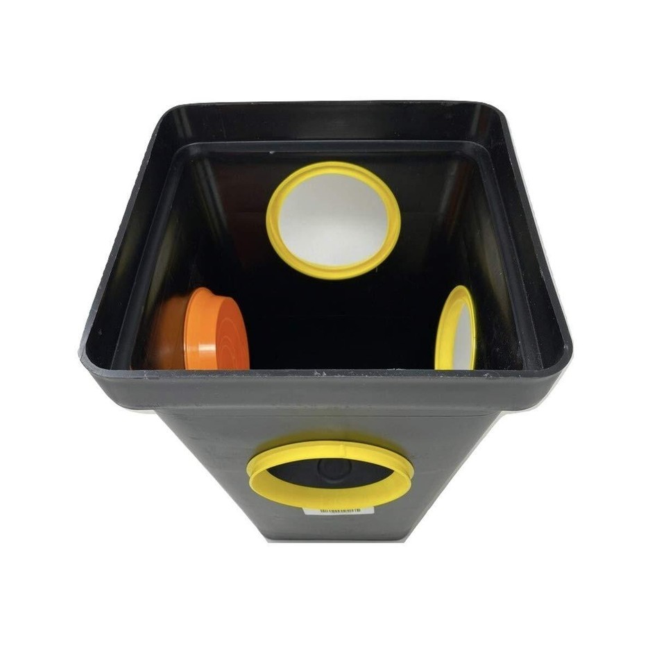 Tuf-Tite 4-Hole Distribution Box With Fittings For 4 inch Pipe | eBay