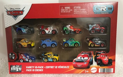 Disney Pixar Cars ~ 2024 Mini Racers Variety 10 Pack ~ Global Racers ...