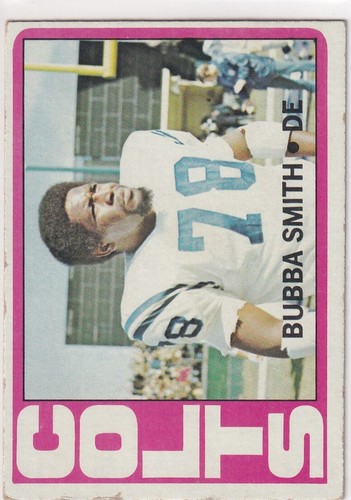1970 TOPPS BUBBA SMITH BALTIMORE COLTS NFL #190 (REVIEW PICS) (VG-EX) JC-3845 | eBay