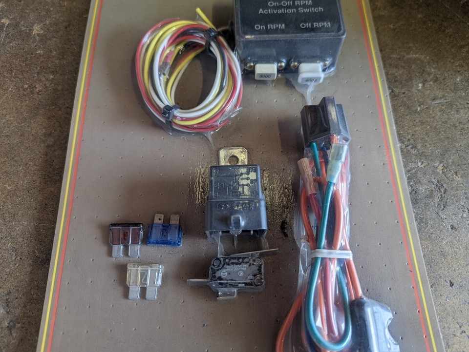 NOS 15879 Nitrous Oxide System Controller RPM Activated Window Switch ...