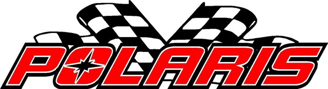 polaris racing flags snowmobile vinyl sticker decal 11" x 48" large | eBay