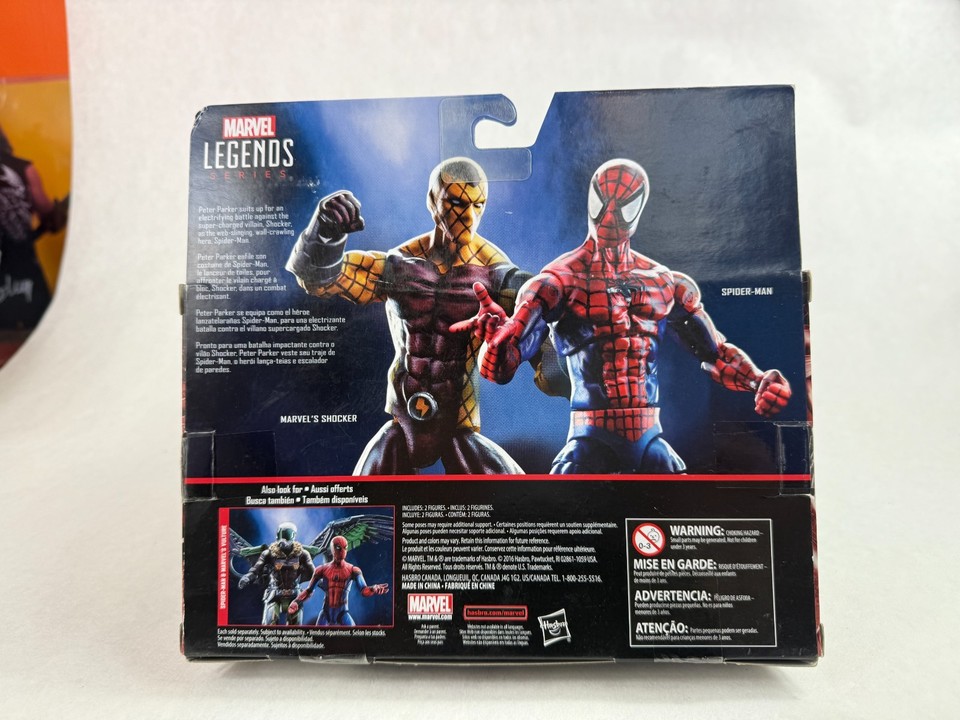 Shocker & Spider-Man Marvel Universe 3.75" Action Figure Set New 2016 ...