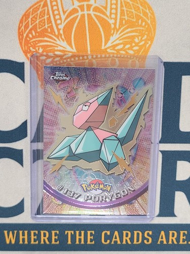 2000 Pokemon Topps Chrome TV PORYGON #137 Base BC | eBay