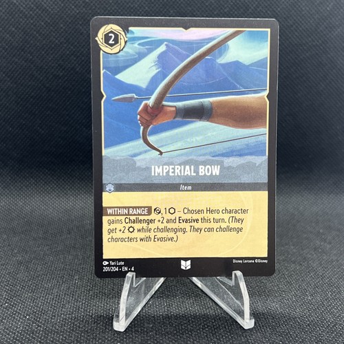 Imperial Bow - Near Mint - Ursula's Return - Lorcana | eBay